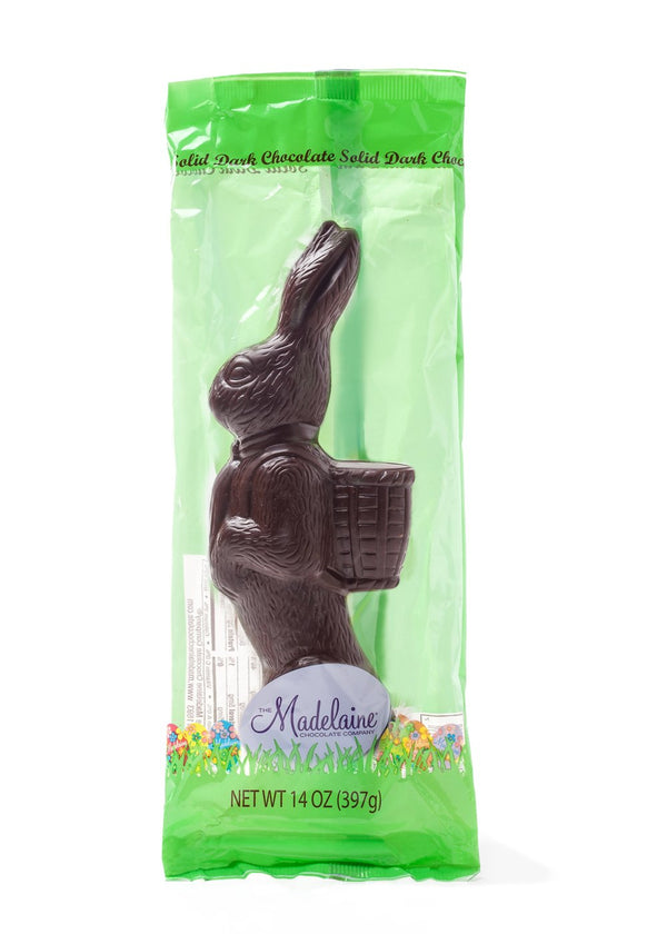 Dark Chocolate Sitting Rabbit (14 oz.) | Fine Homemade Candies Since ...